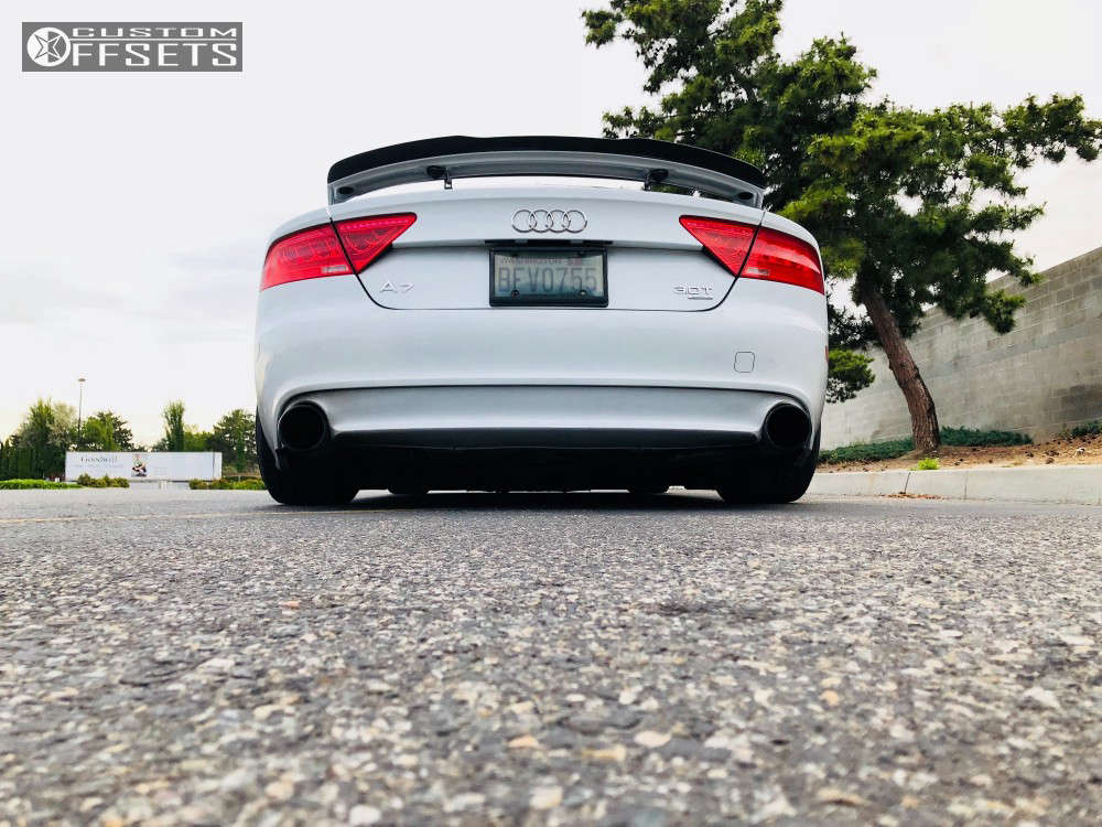 2013 Audi A7 Quattro with 20x11 25 Zedd Slt and 255/35R20 Achilles ...