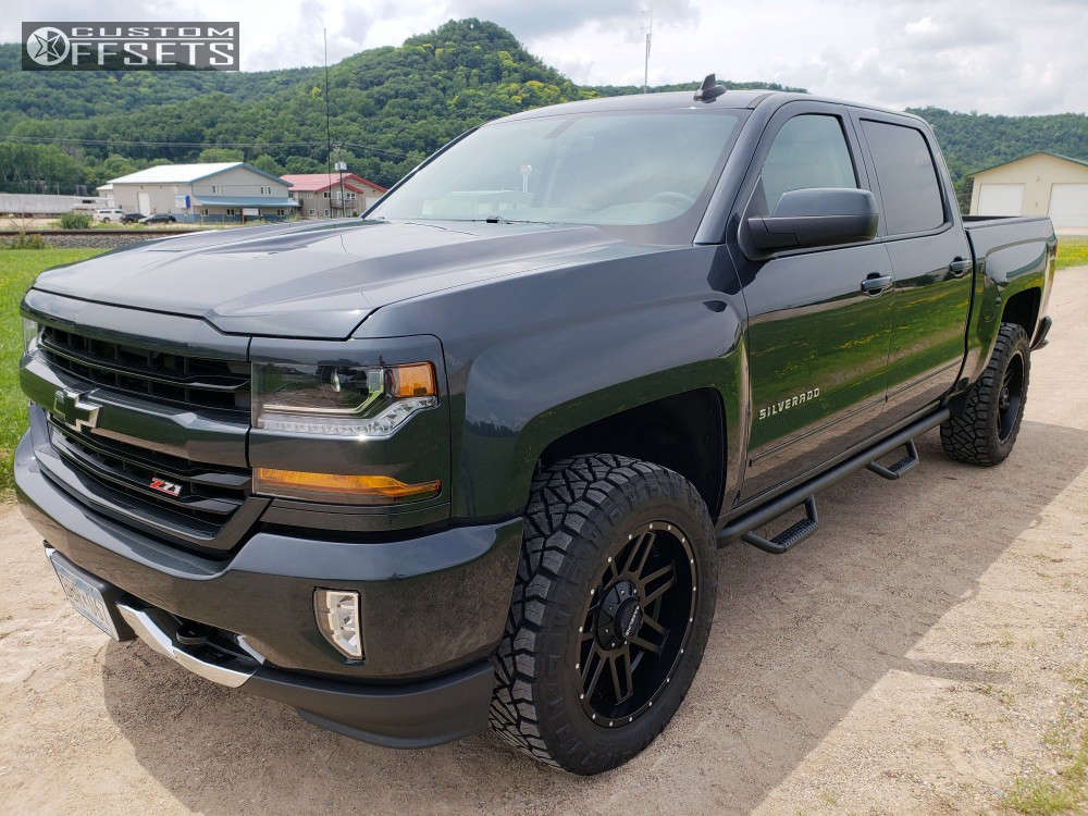 2018 Chevrolet Silverado 1500 with 20x9 0 Raceline Injector and 275 ...