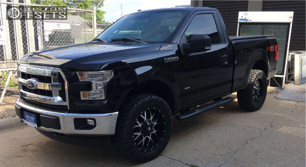 2016 Ford F-150 with 20x9 18 Dropstars 645mb and 295/55R20 Nitto Ridge ...
