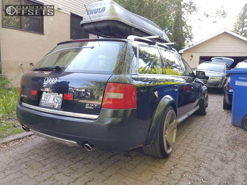 2003 Audi Allroad Quattro with 19x10 25 Rotiform Tmb and 245/35R19 ...