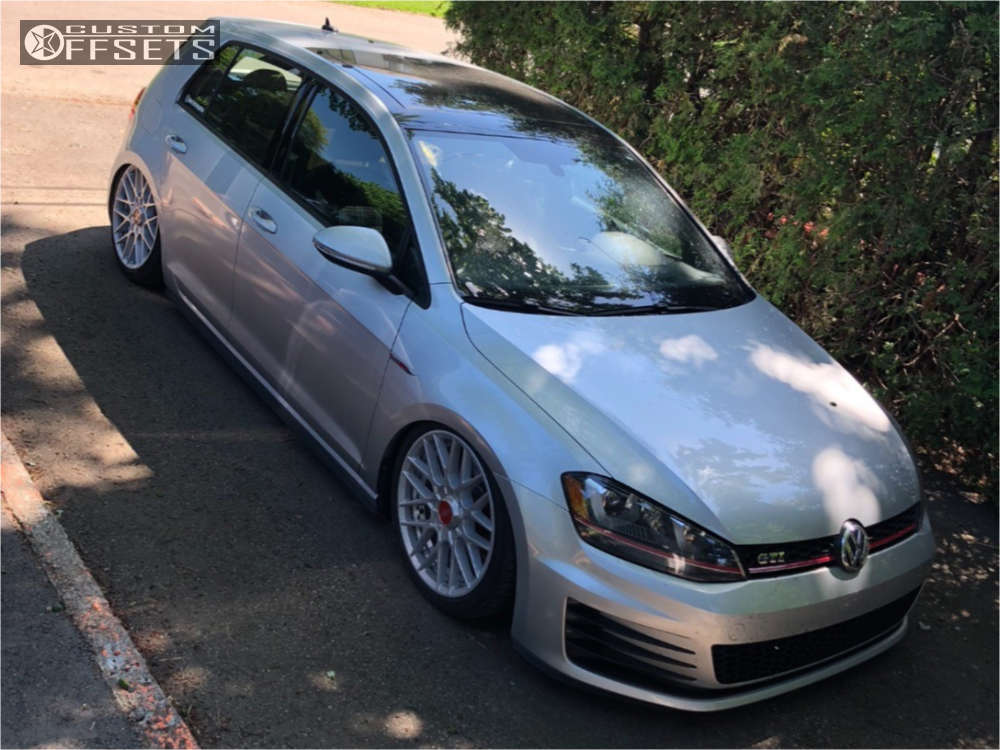 2016 Volkswagen GTI Wheel Offset Tucked Air Suspension | 414904 ...