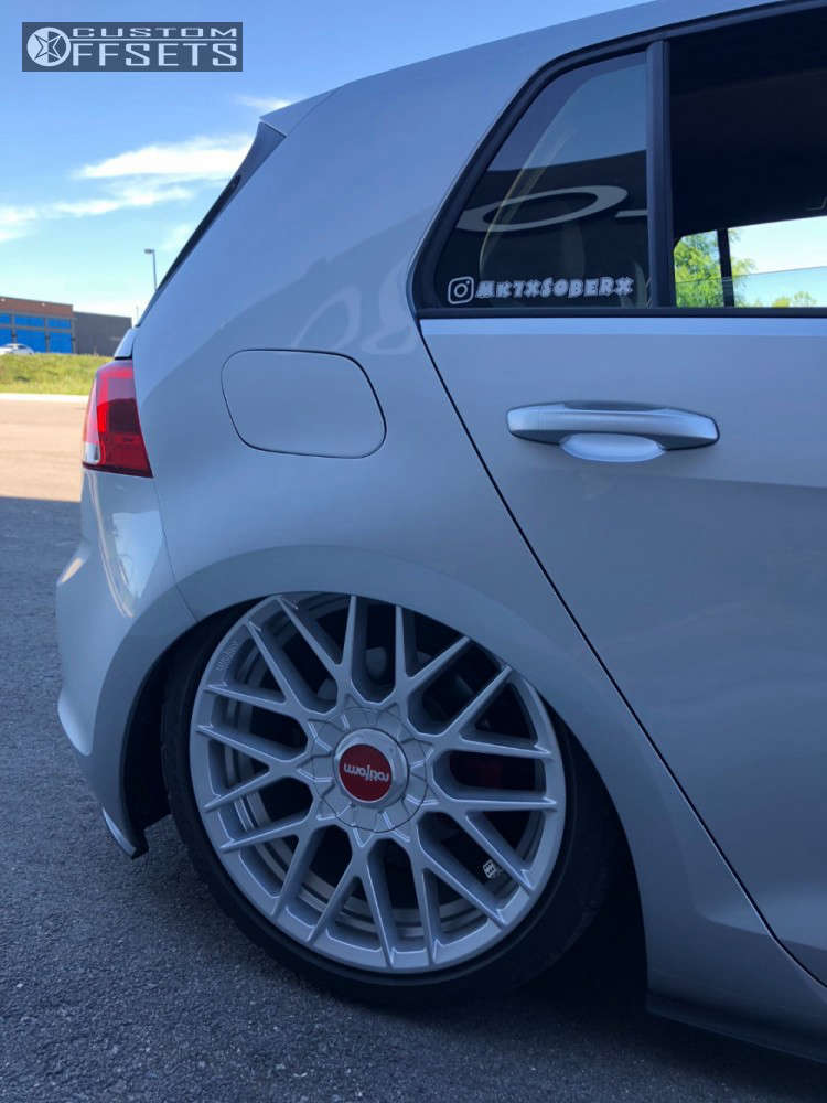 2016 Volkswagen GTI Wheel Offset Tucked Air Suspension | 414904 ...