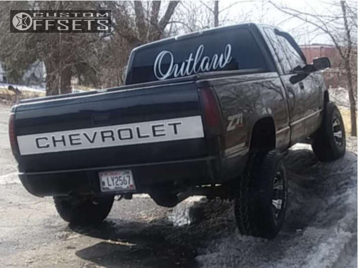 1998 Chevrolet K1500 with 15x10 -47 Dick Cepek Dc-2 and 33/12.5R15 ...