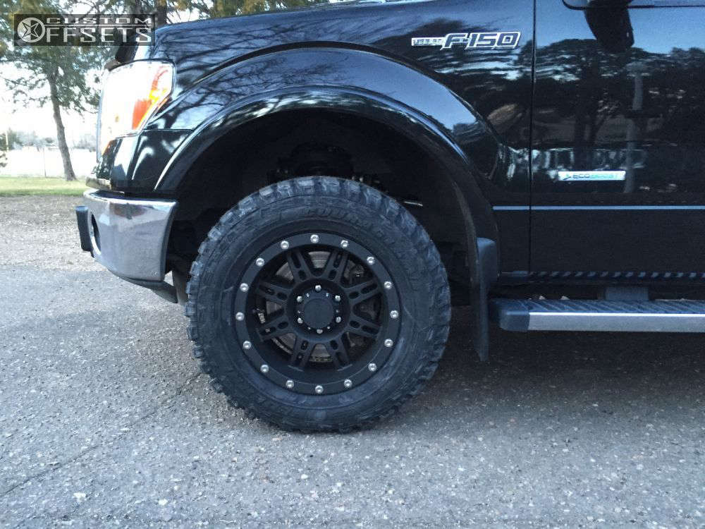 2012 Ford F-150 with 18x9 0 Pro Comp Series 31 and 275/65R18 Federal ...