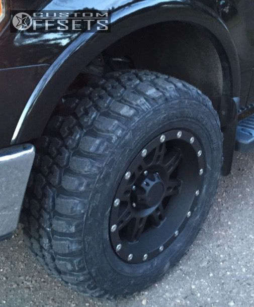 2012 Ford F-150 with 18x9 0 Pro Comp Series 31 and 275/65R18 Federal ...