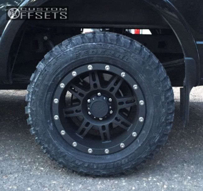 2012 Ford F-150 with 18x9 0 Pro Comp Series 31 and 275/65R18 Federal ...