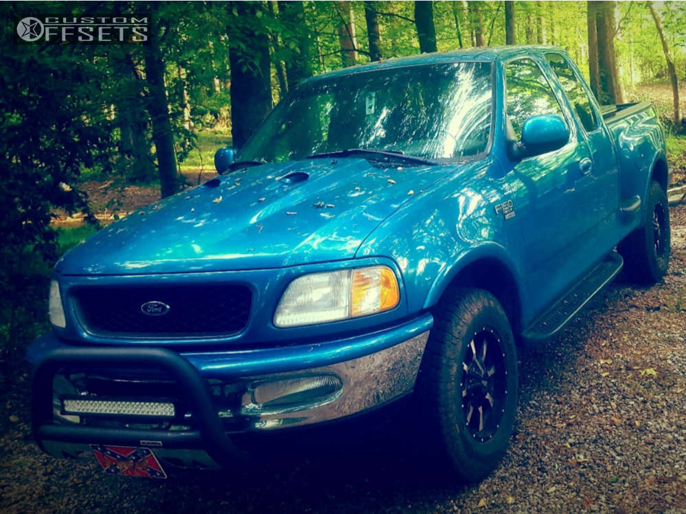 1998 Ford F-150 with 18x9 18 Moto Metal Mo970 and 275/65R18 Toyo Tires ...