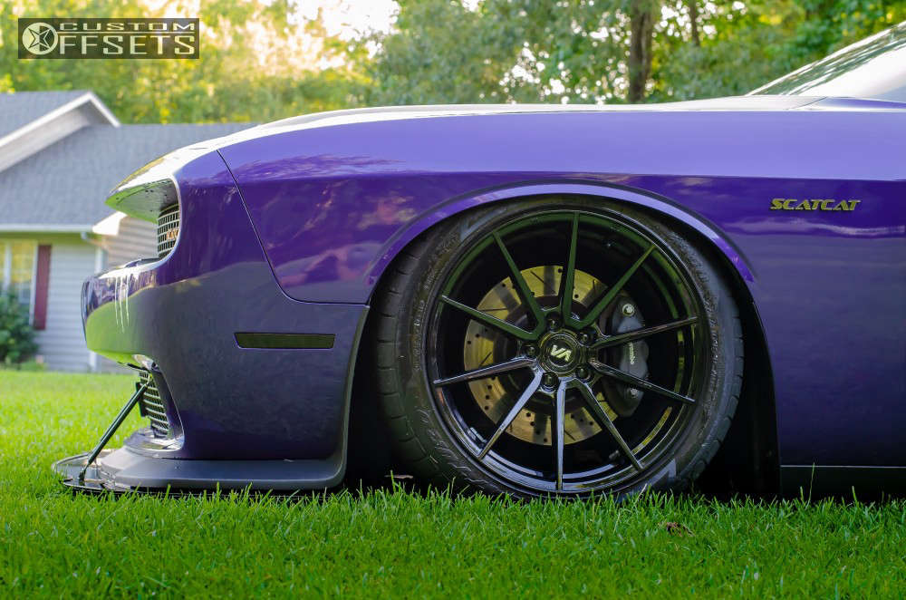2016 Dodge Challenger with 20x10.5 15 Variant Argons and 275/40R20 ...