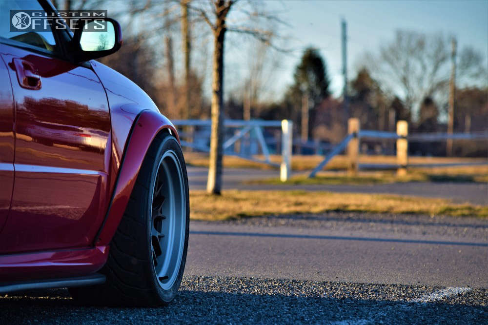 2006 Subaru WRX with 18x11 20 Rota Mxr and 315/30R18 Toyo Tires Proxes ...