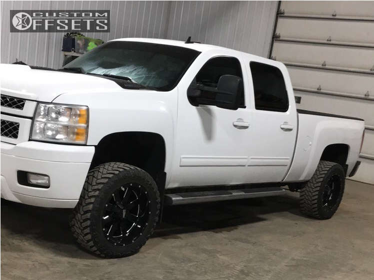 2014 Chevrolet Silverado 3500 HD with 20x10 -24 Moto Metal Mo962 and 33 ...