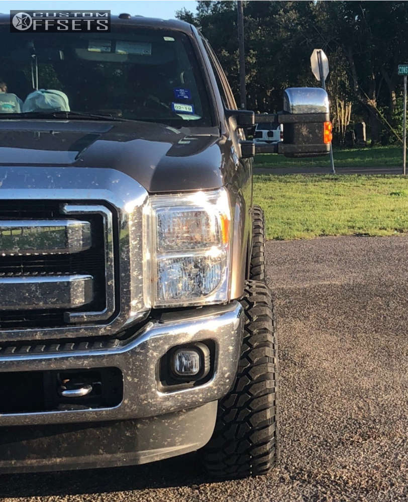2015 Ford F-250 Super Duty with 20x12 -44 Vision Prowler and 33/12.5R20 ...