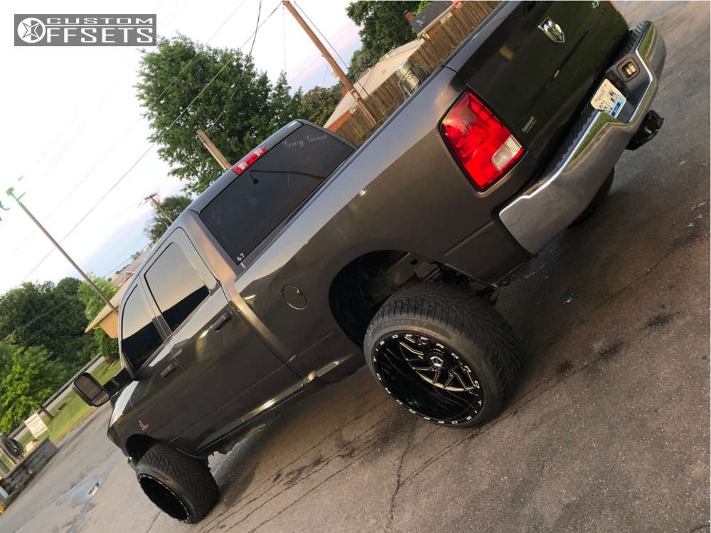 2014 Ram 2500 with 22x14 -76 Dropstars 645v and 305/45R22 Toyo Tires ...