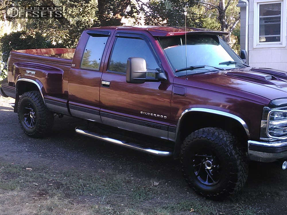 1994 Chevrolet K1500 with 16x9 0 American Racing Nitro and 265/75R16 ...