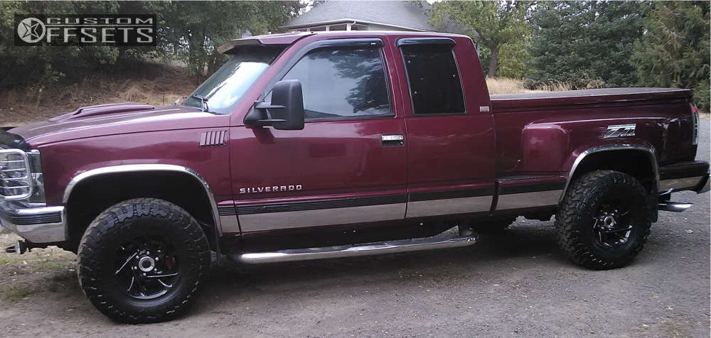 1994 Chevrolet K1500 with 16x9 0 American Racing Nitro and 265/75R16 ...