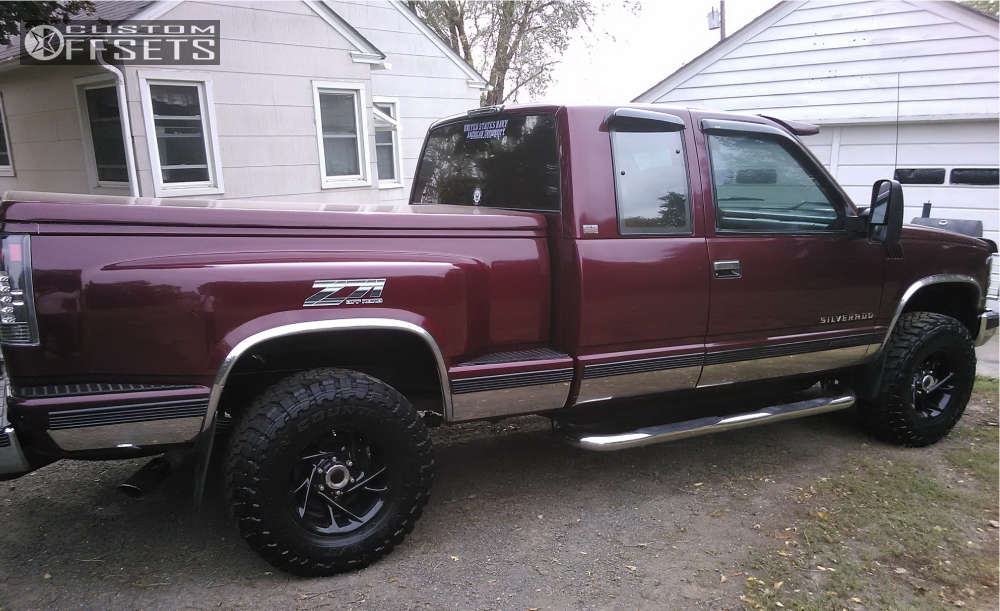 1994 Chevrolet K1500 with 16x9 0 American Racing Nitro and 265/75R16 ...