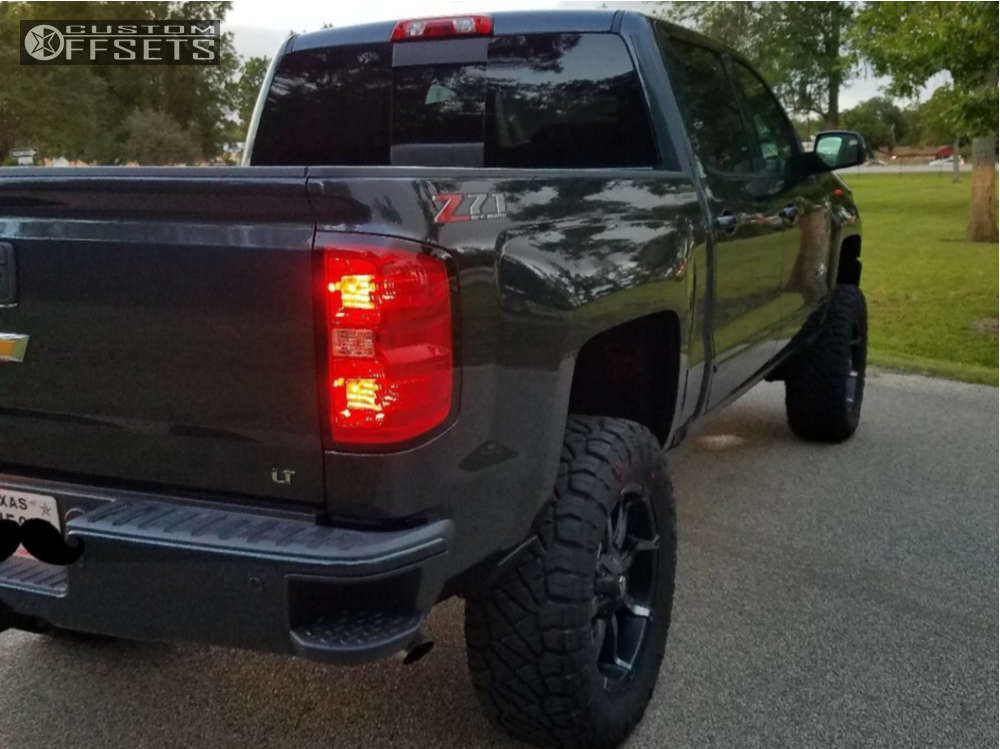 2018 Chevrolet Silverado 1500 with 20x9 1 Fuel Coupler and 35/12.5R20 ...