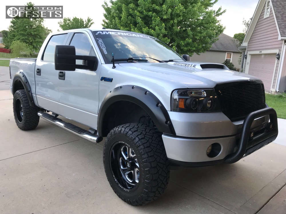 2007 Ford F-150 with 20x10 -18 Fuel Flow and 35/12.5R20 Nitto Ridge ...