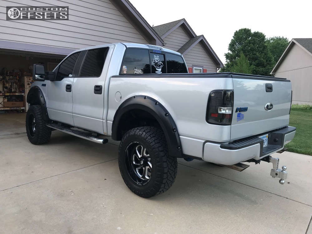 2007 Ford F-150 with 20x10 -18 Fuel Flow and 35/12.5R20 Nitto Ridge ...