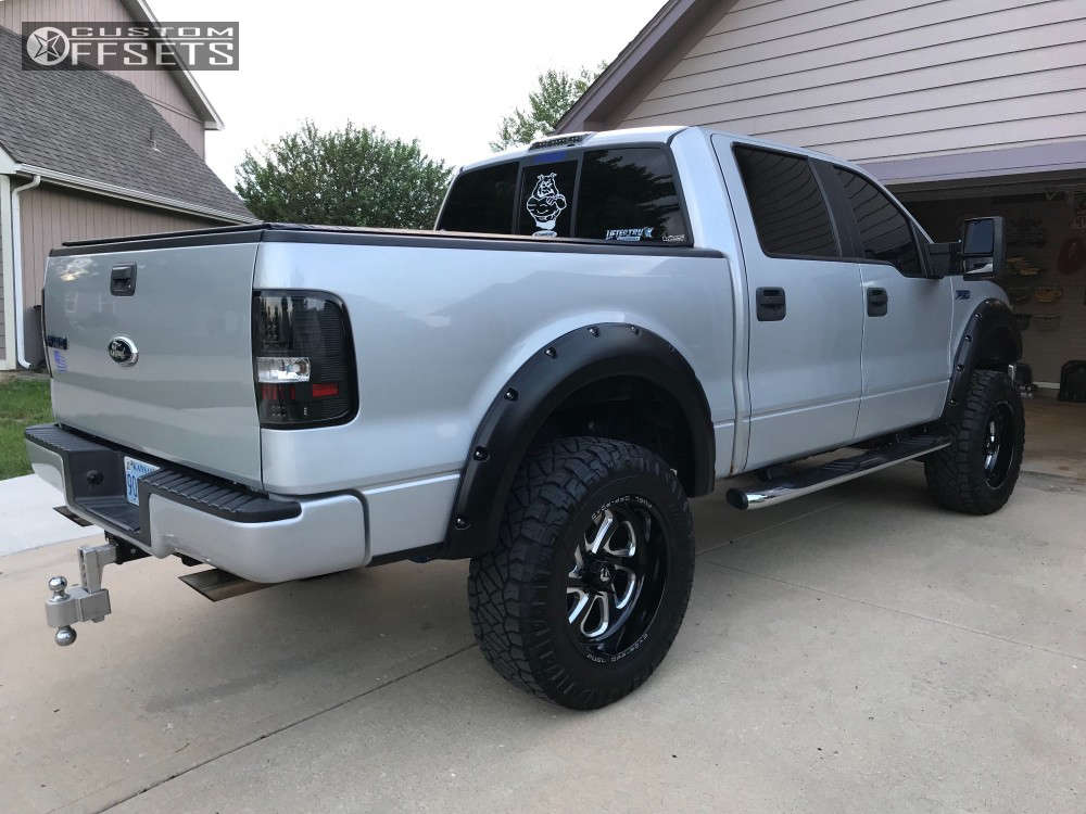 2007 Ford F-150 with 20x10 -18 Fuel Flow and 35/12.5R20 Nitto Ridge ...