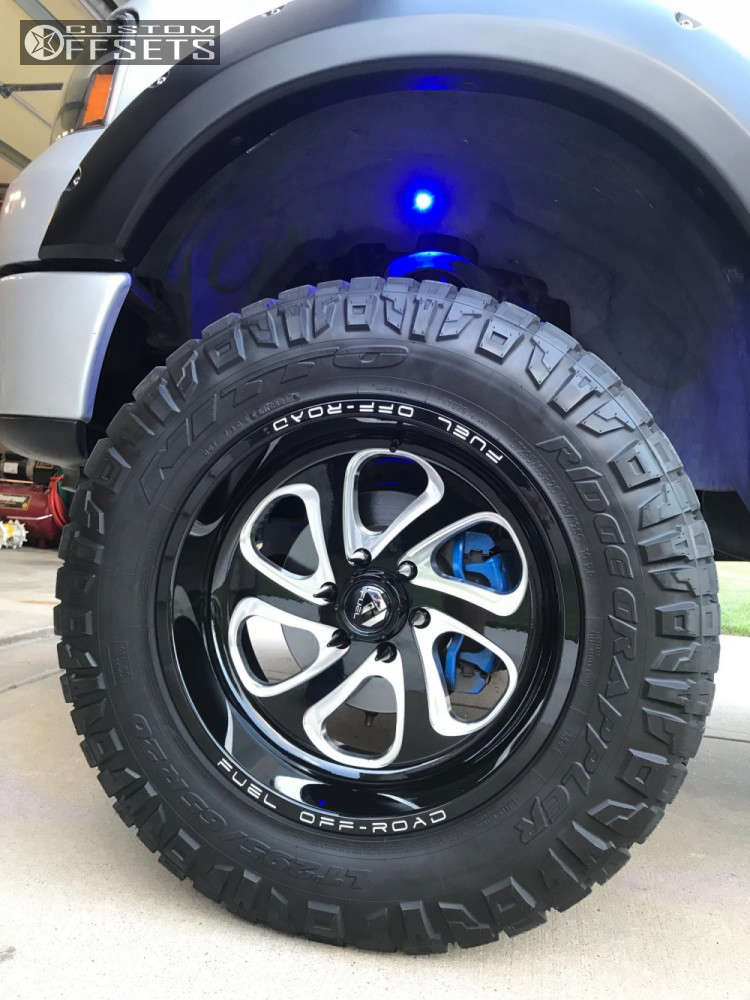 2007 Ford F-150 with 20x10 -18 Fuel Flow and 35/12.5R20 Nitto Ridge ...