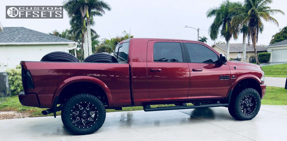 2018 Ram 2500 with 20x10 -12 RBP 71r and 35/12.5R20 Nitto Ridge ...