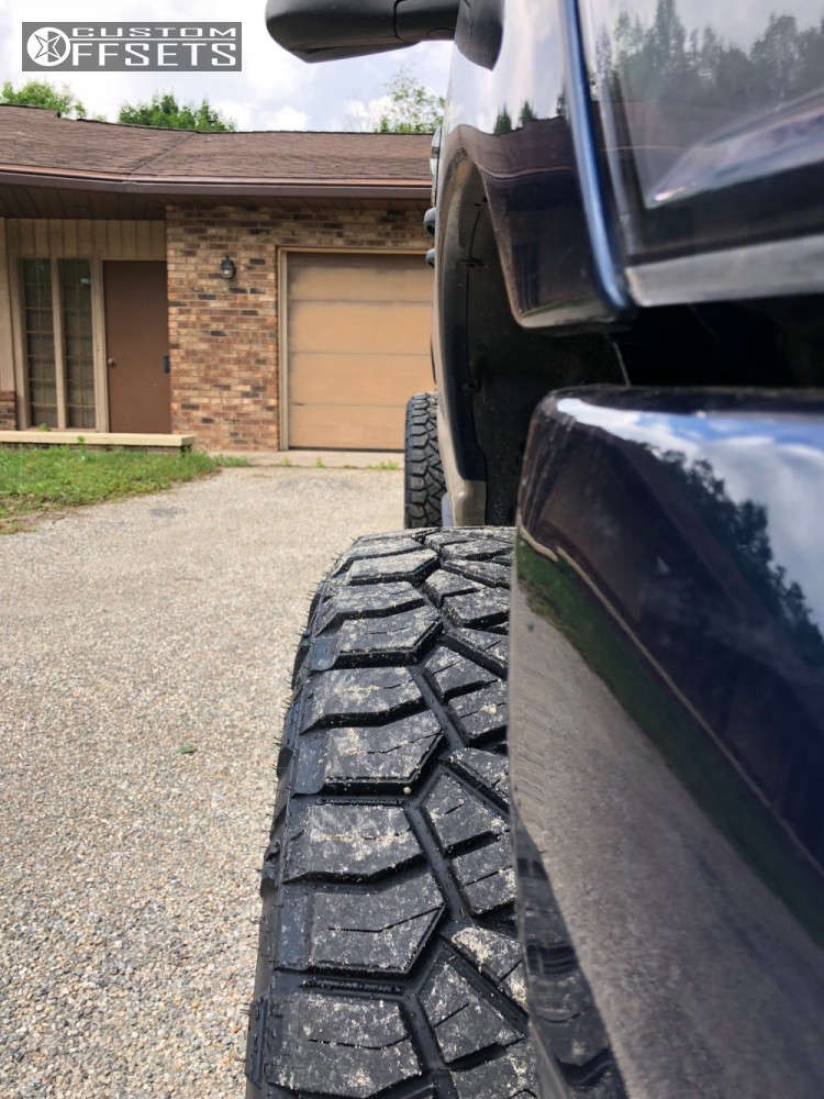 2008 Dodge Ram 2500 with 20x12 -44 RBP Glock and 305/55R20 Nitto Ridge ...