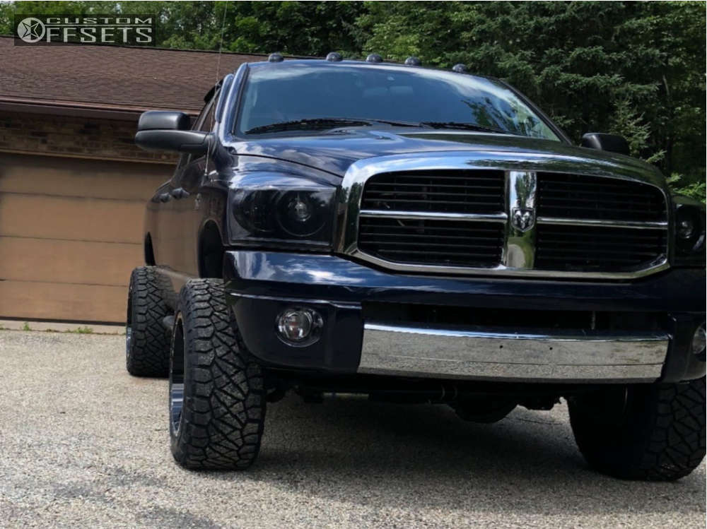 2008 Dodge Ram 2500 with 20x12 -44 RBP Glock and 305/55R20 Nitto Ridge ...
