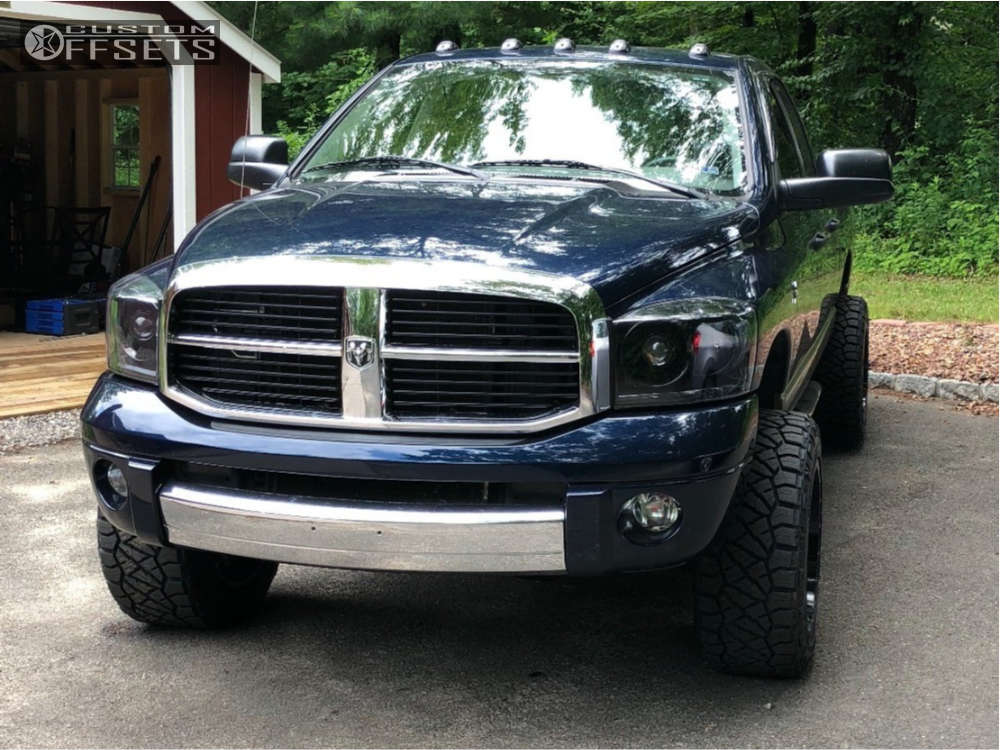 2008 Dodge Ram 2500 with 20x12 -44 RBP Glock and 305/55R20 Nitto Ridge ...