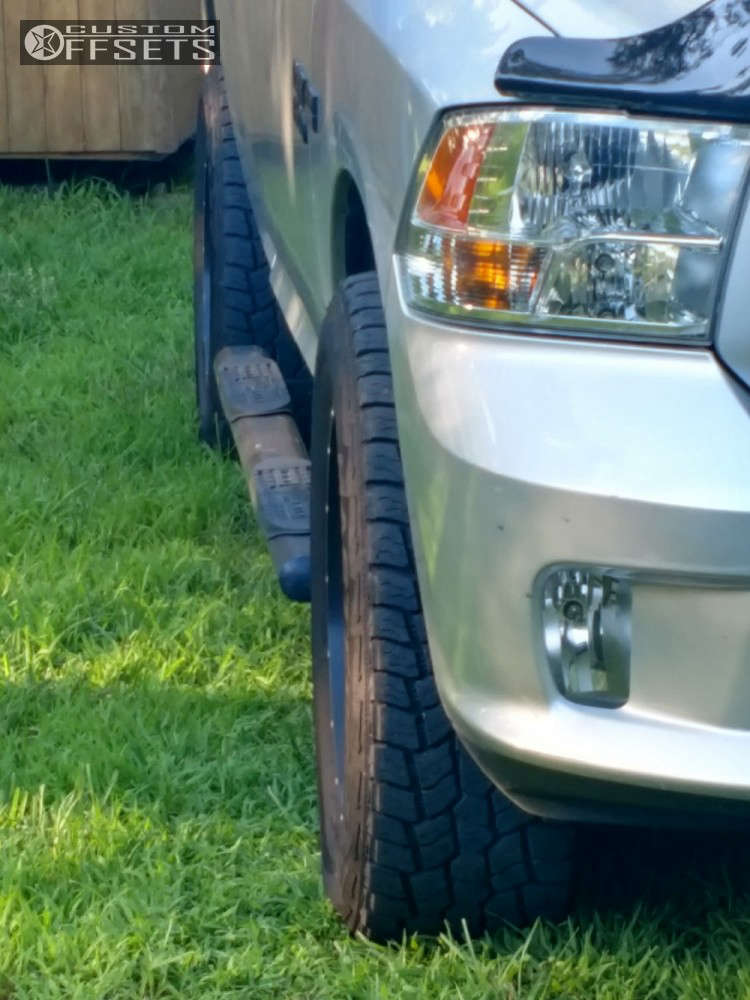 2014 Ram 1500 with 20x9 1 Fuel Lethal and 275/60R20 Mastercraft Courser ...