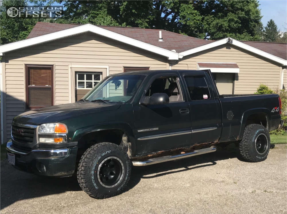 2003 GMC Sierra 2500 HD with 16x12 -50 Mickey Thompson Classic Baja ...