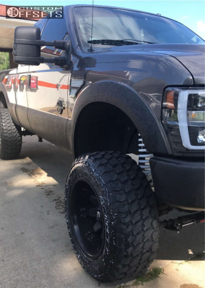 2008 Ford F-250 Super Duty with 20x12 -44 Fuel Octane and 35/12.5R20 ...
