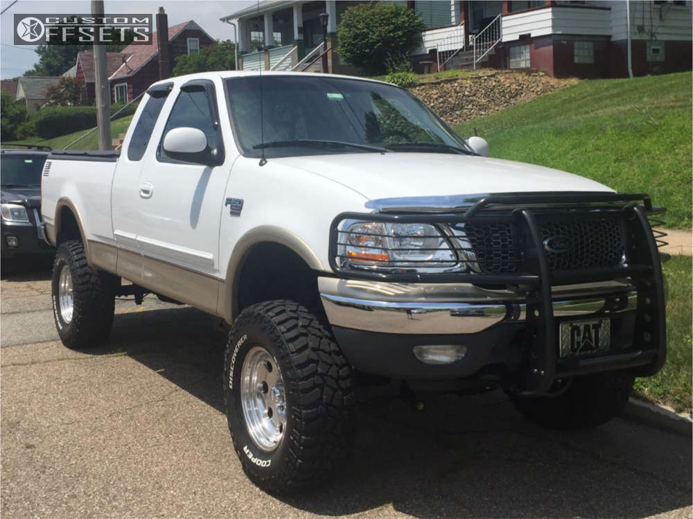 1999 Ford F-150 with 17x9 -12 Pacer Lt and 315/70R17 Cooper Discoverer ...