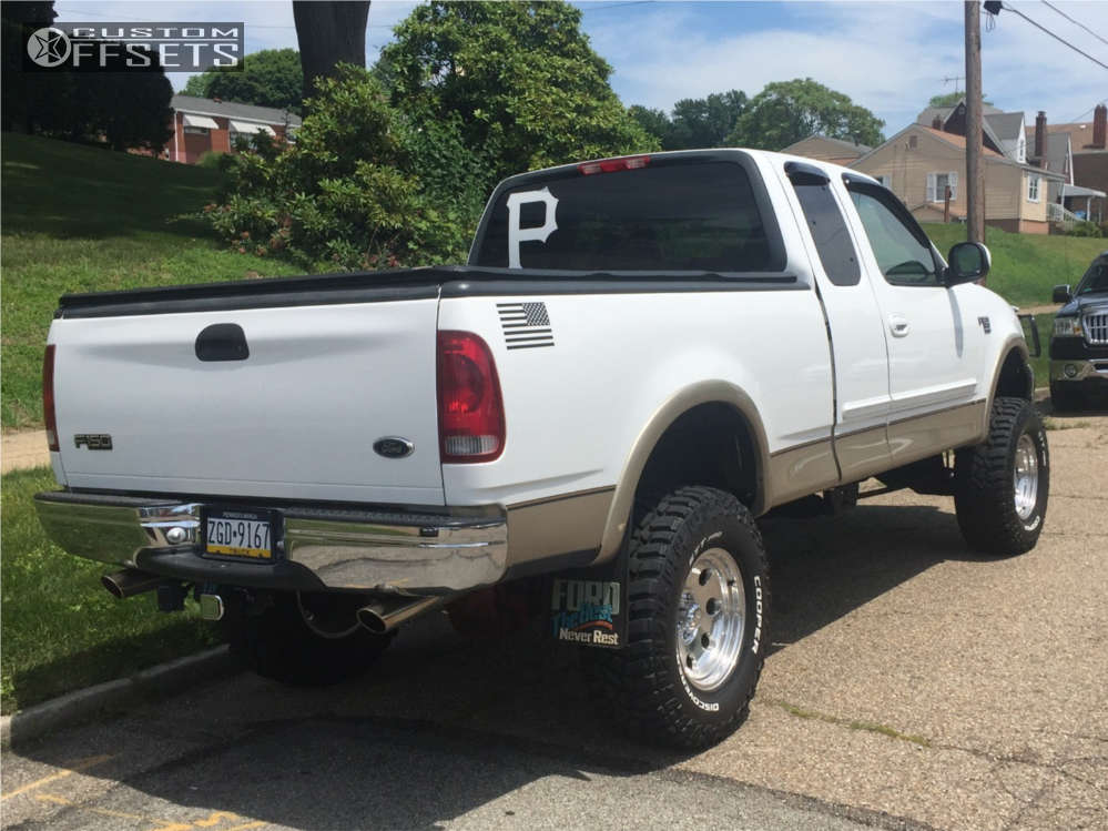 1999 Ford F-150 with 17x9 -12 Pacer Lt and 315/70R17 Cooper Discoverer ...