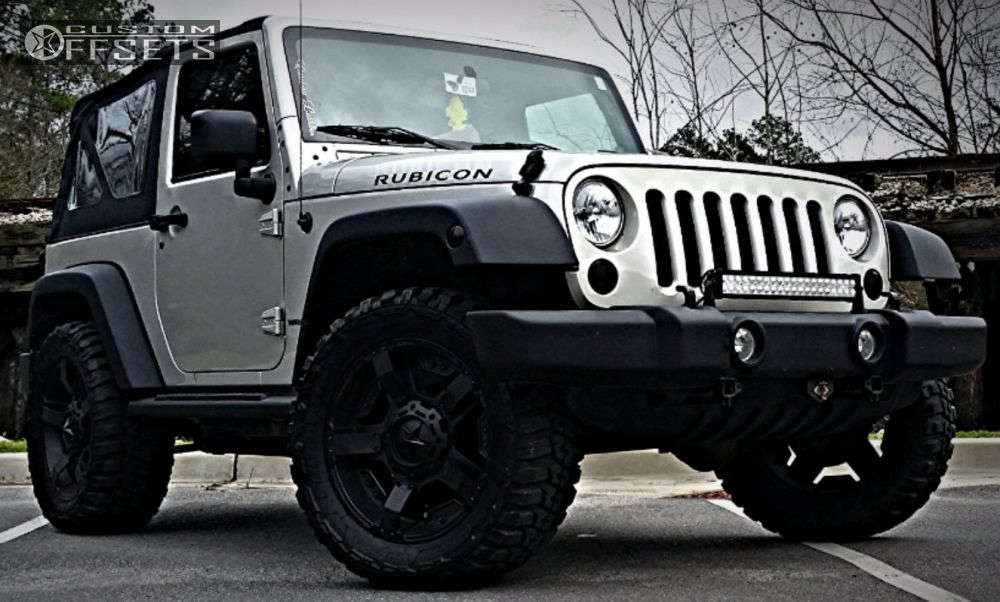 2007 Jeep Wrangler with 20x9 -12 XD Rockstar II and 33/12.5R20 Federal ...