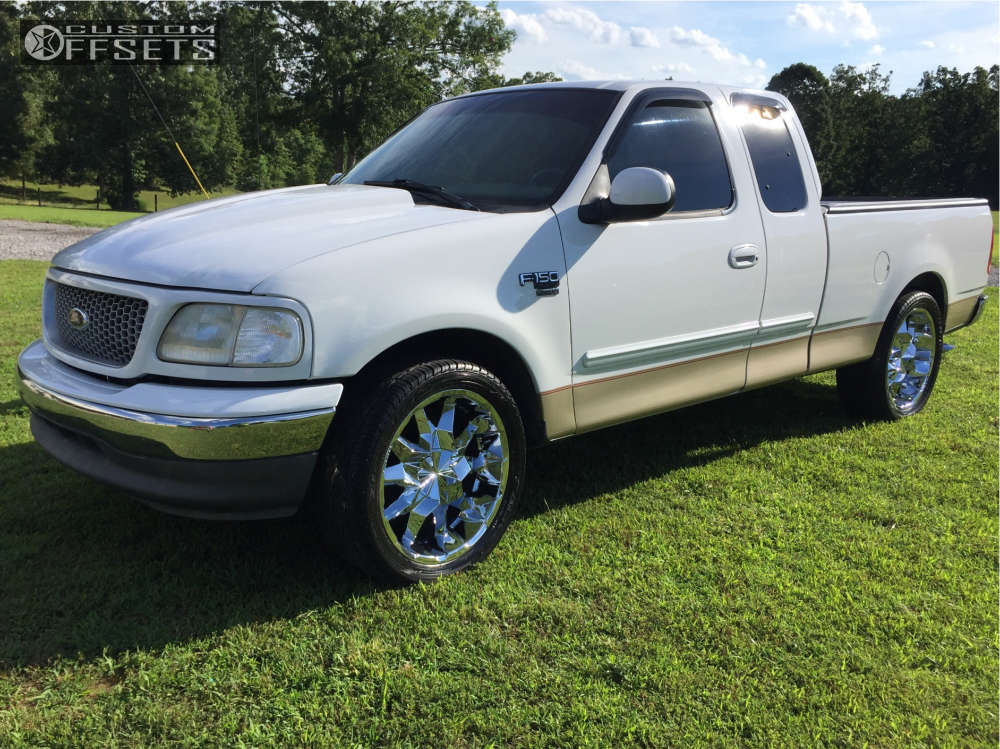 1999 Ford F-150 with 22x9.5 0 Cabo 113 and 305/40R22 Falken Ziex S/tz04 ...