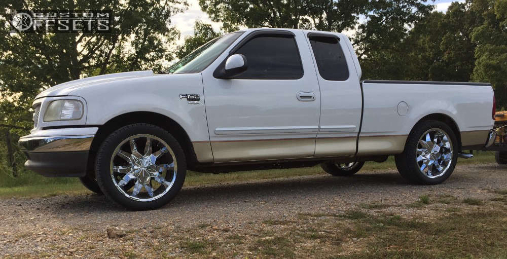 1999 Ford F-150 with 22x9.5 0 Cabo 113 and 305/40R22 Falken Ziex S/tz04 ...