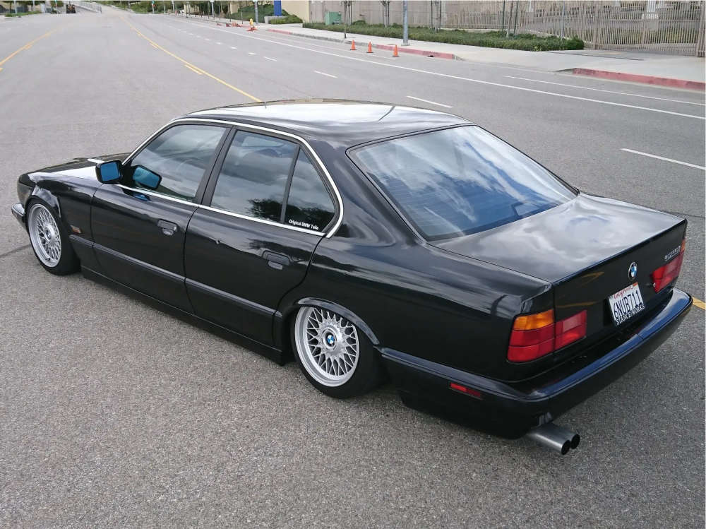 1995 BMW 525i with 16x8 18 BBS RZ and 205/45R16 Hankook Ventus V2 ...