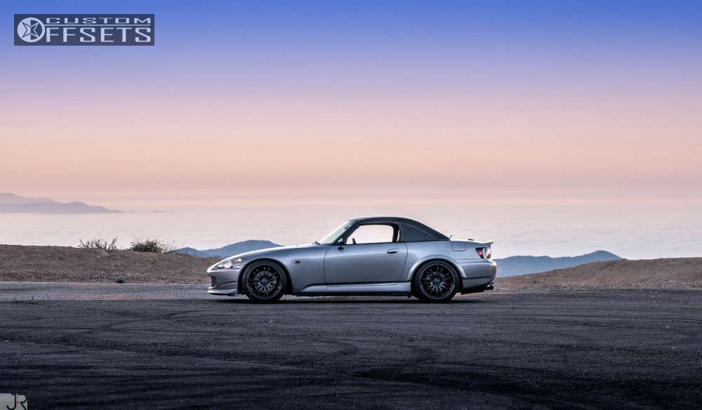 2006 Honda S2000 with 18x10 39 Volk Re30 and 255/35R18 Federal 595 Rs ...