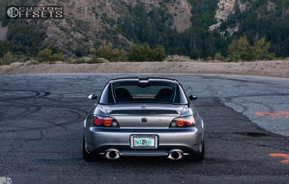 2006 Honda S2000 with 18x10 39 Volk Re30 and 255/35R18 Federal 595 Rs ...