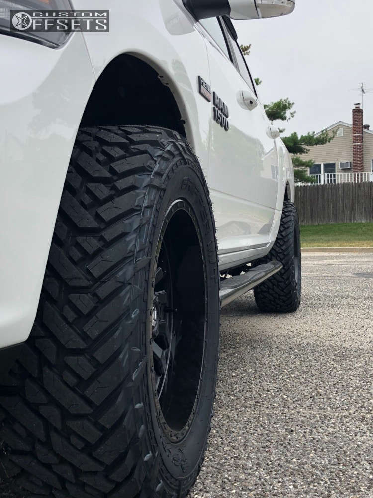 2018 Ram 1500 with 20x10 -18 Fuel Sledge and 35/12.5R20 Fuel Mud ...