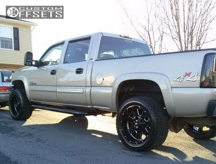 2006 Chevrolet Silverado 2500 HD with 20x10 -25 Vision ARC and 285 ...