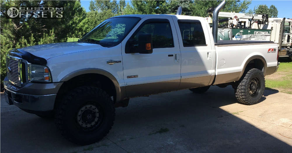 2007 Ford F-350 Super Duty with 20x9.5 12 Black Rhino Arsenal and 37/13 ...