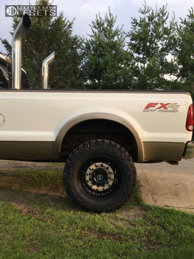 2007 Ford F-350 Super Duty with 20x9.5 12 Black Rhino Arsenal and 37/13 ...
