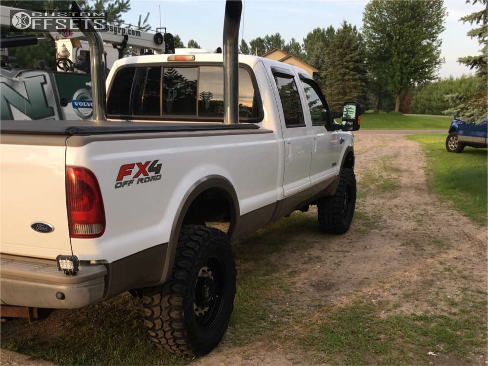 2007 Ford F-350 Super Duty with 20x9.5 12 Black Rhino Arsenal and 37/13 ...