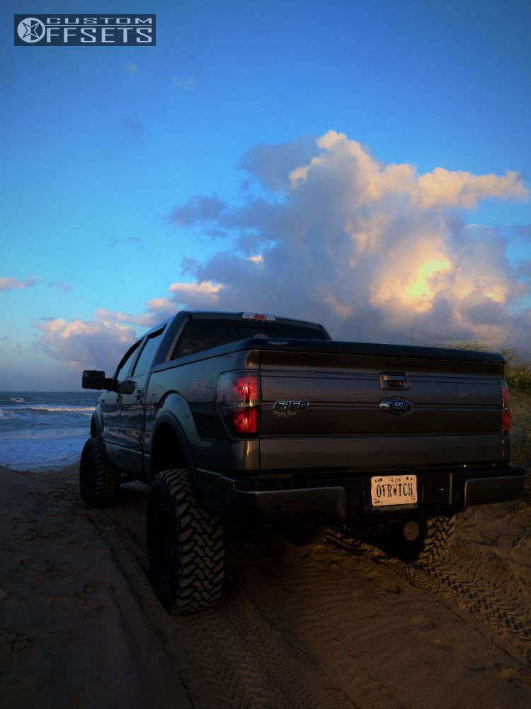 2014 Ford F-150 with 18x9 0 BMF Novakane and 315/70R18 Toyo Tires Open ...