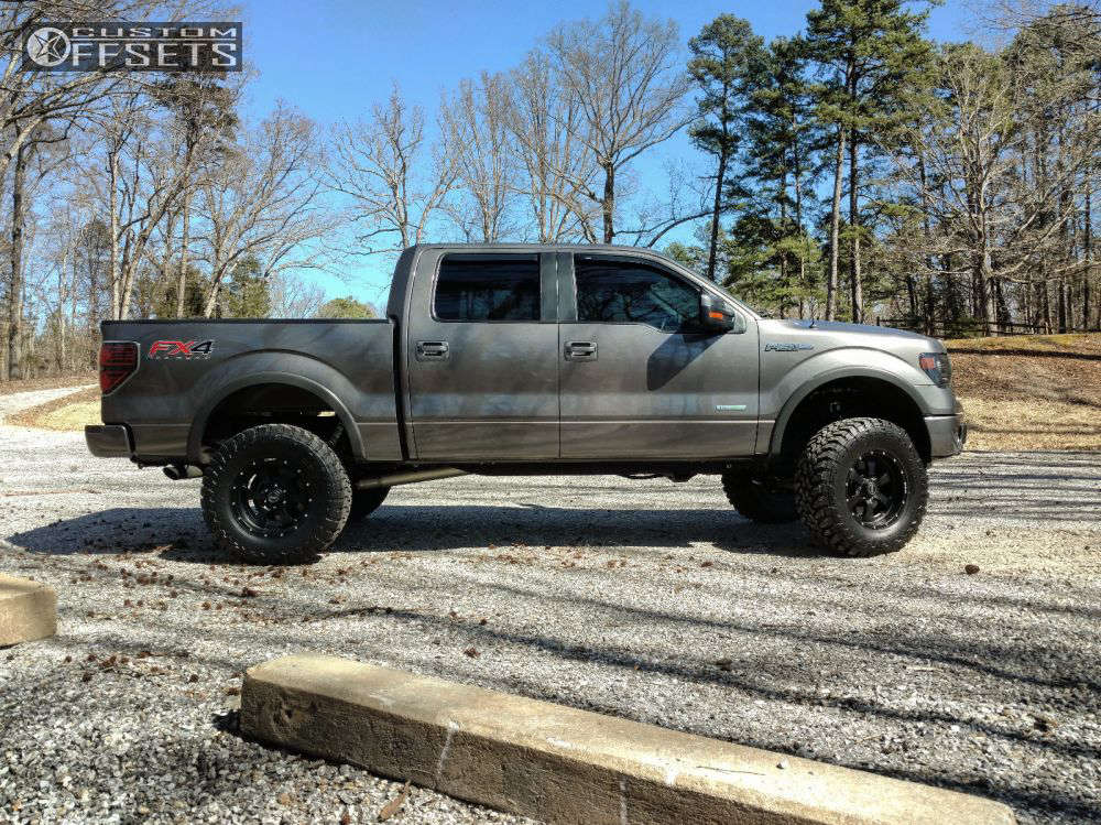 2014 Ford F-150 with 18x9 0 BMF Novakane and 315/70R18 Toyo Tires Open ...