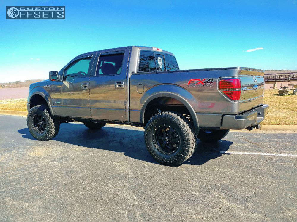 2014 Ford F-150 with 18x9 0 BMF Novakane and 315/70R18 Toyo Tires Open ...