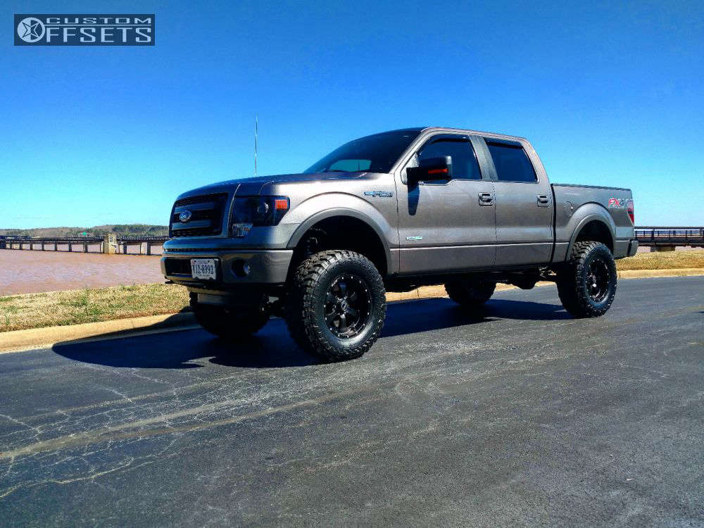 2014 Ford F-150 with 18x9 0 BMF Novakane and 315/70R18 Toyo Tires Open ...