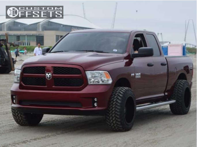 2018 Ram 1500 with 20x12 -44 RBP 65r and 285/55R20 Nitto Trail Grappler ...