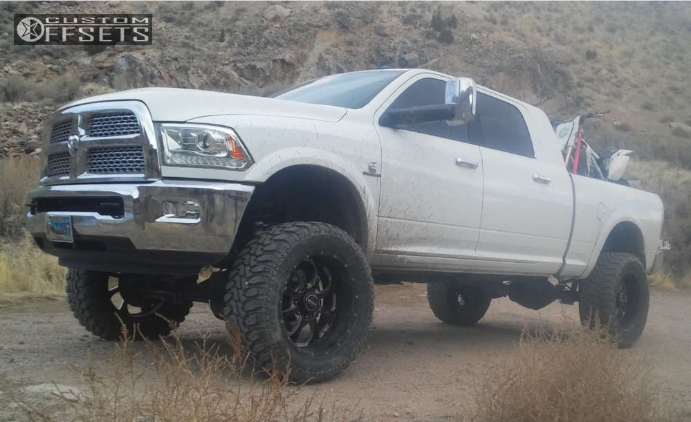 2013 Ram 2500 with 22x10.5 -32 BMF Novakane and 37/13.5R22 Toyo Tires ...